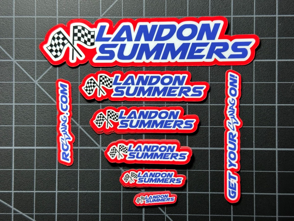 Custom Personalized Name Stickers by RC SWAG