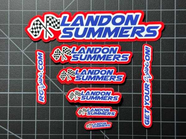 Custom Personalized Name Stickers by RC SWAG