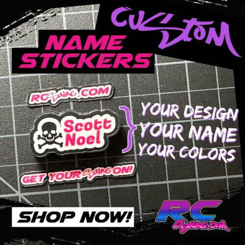 Custom Personalized Name Stickers by RC SWAG