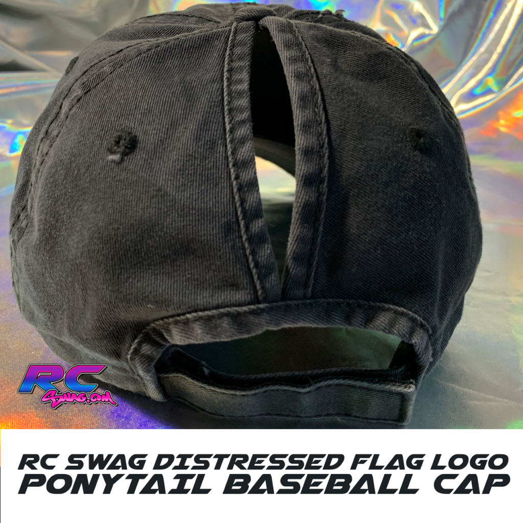 RC SWAG Distressed Flag Logo Ponytail Baseball Cap - RC SWAG - Stickers ...