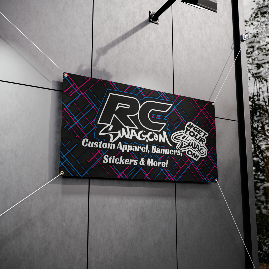 RC Banners - RCSWAG.COM Logo Banner - GRID Design by RC SWAG - Stickers ...