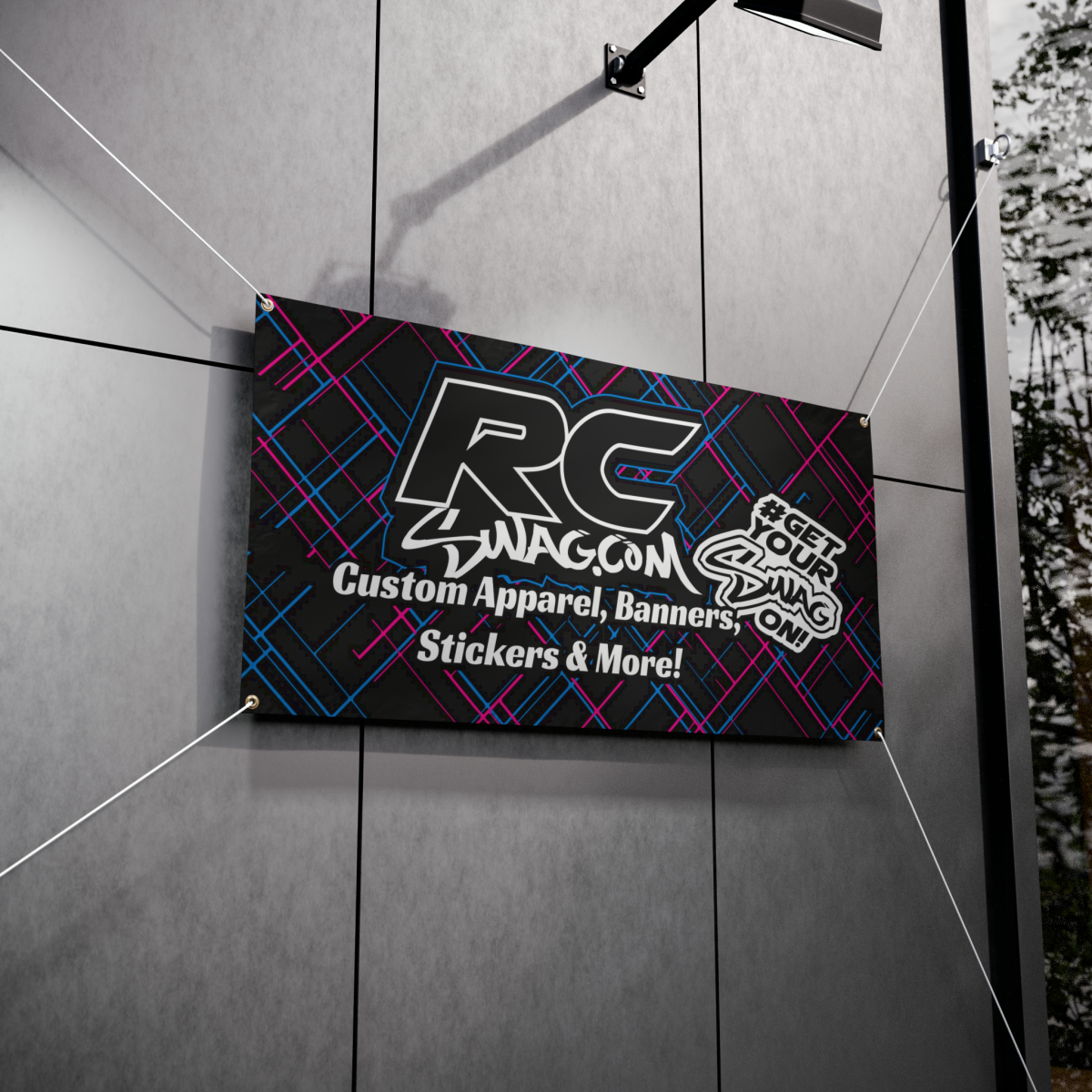 RC Banners - RCSWAG.COM Logo Banner - GRID Design by RC SWAG - Stickers ...