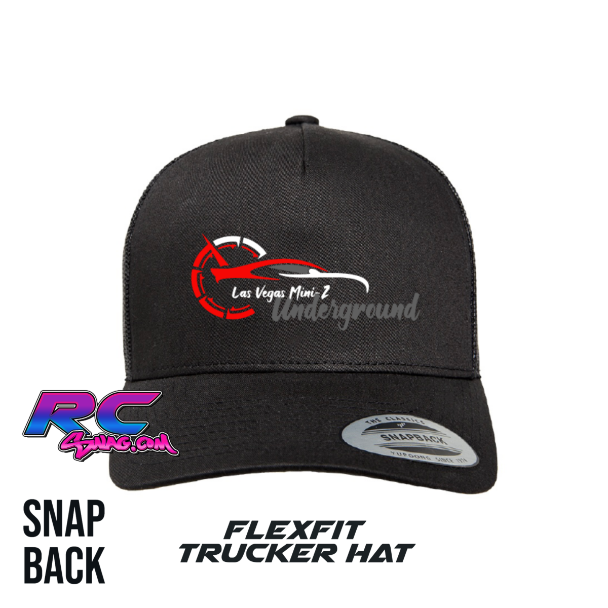Design Your Own Custom - FlexFit SnapBack Trucker Hat - RC SWAG ...