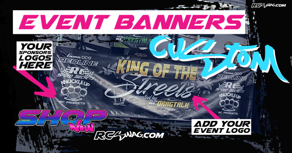 Custom RC Sponsor Logo Banners - RC SWAG - Stickers, T-Shirts, Hoodies ...