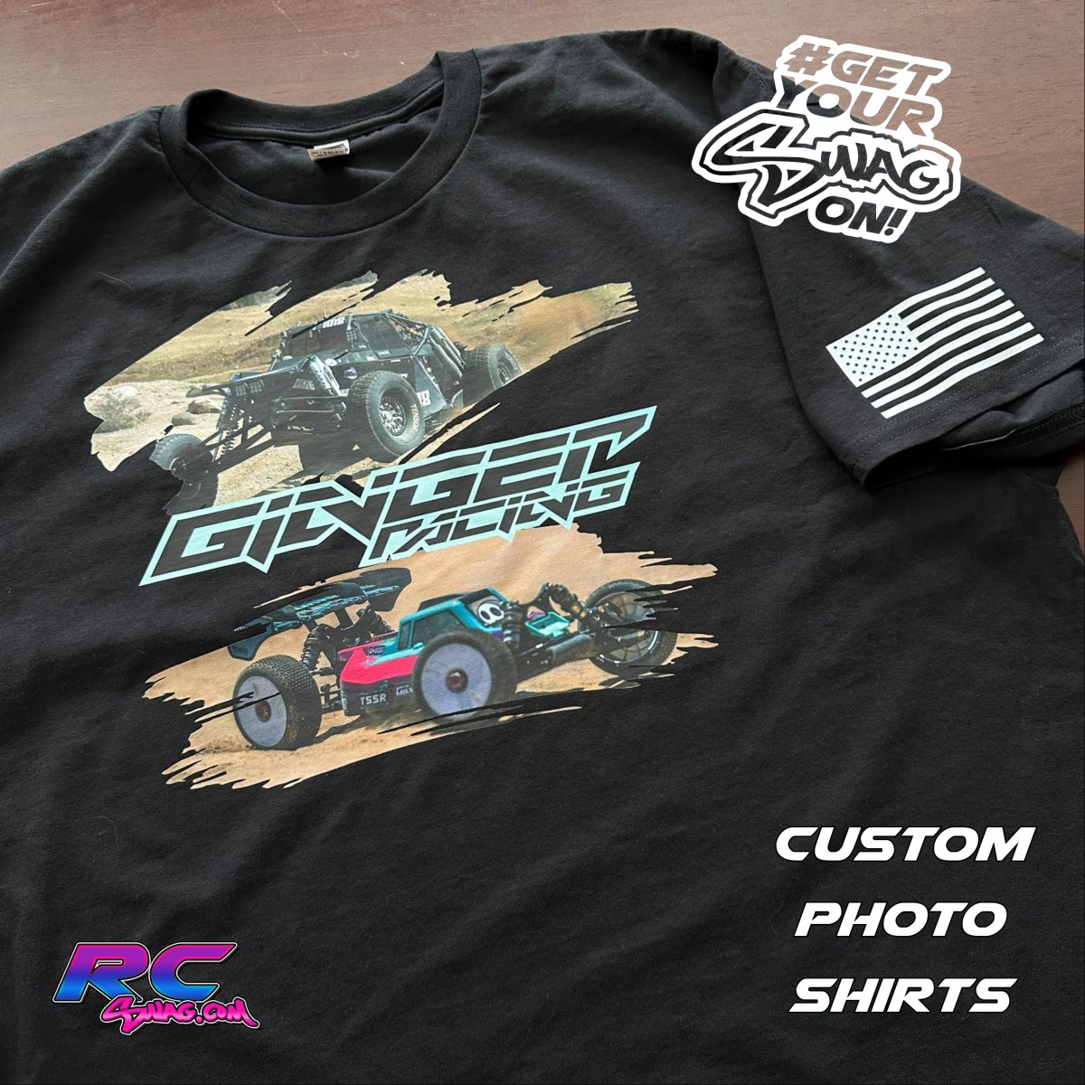 Custom Photo Design T-Shirts - RC SWAG - Stickers, T-Shirts, Hoodies ...