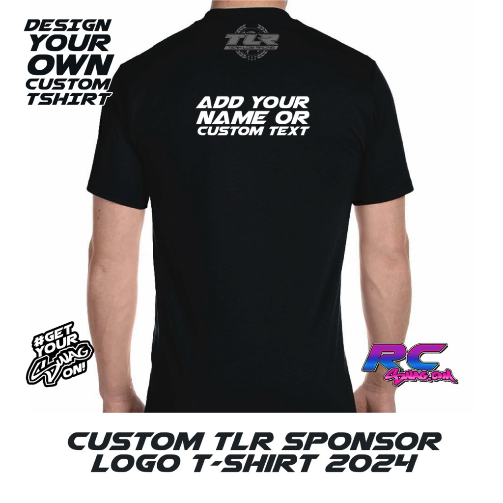 Custom TLR Sponsor Logo T-Shirt - 2024 by RC SWAG
