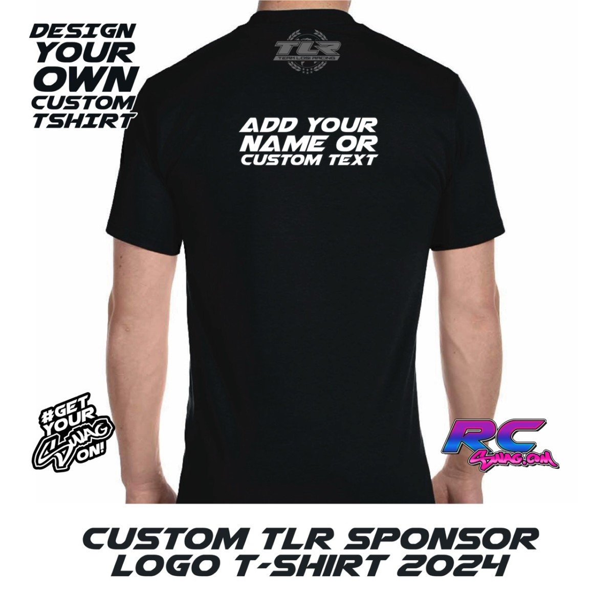 Custom TLR Sponsor Logo T-Shirt - 2024 by RC SWAG